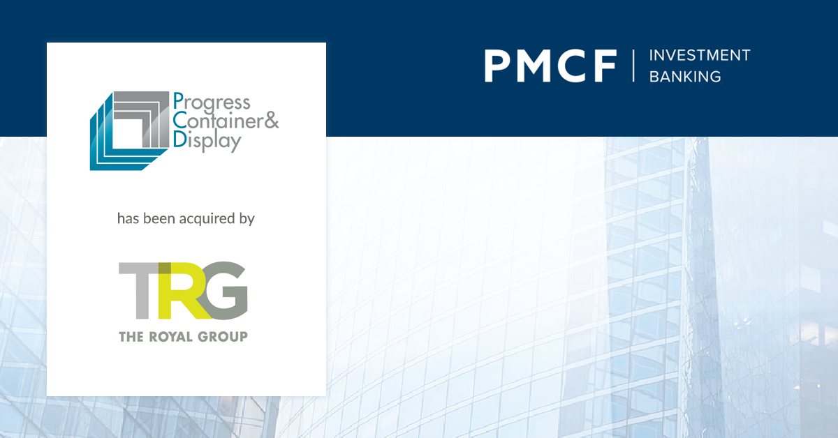 Progress Container & Display has been acquired by The Royal Group ...