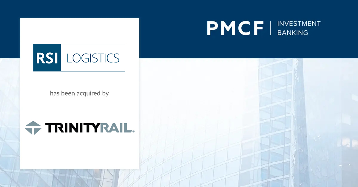PMCF Advises RSI Logistics in its Sale to Trinity Industries, Inc. | PMCF Investment Banking